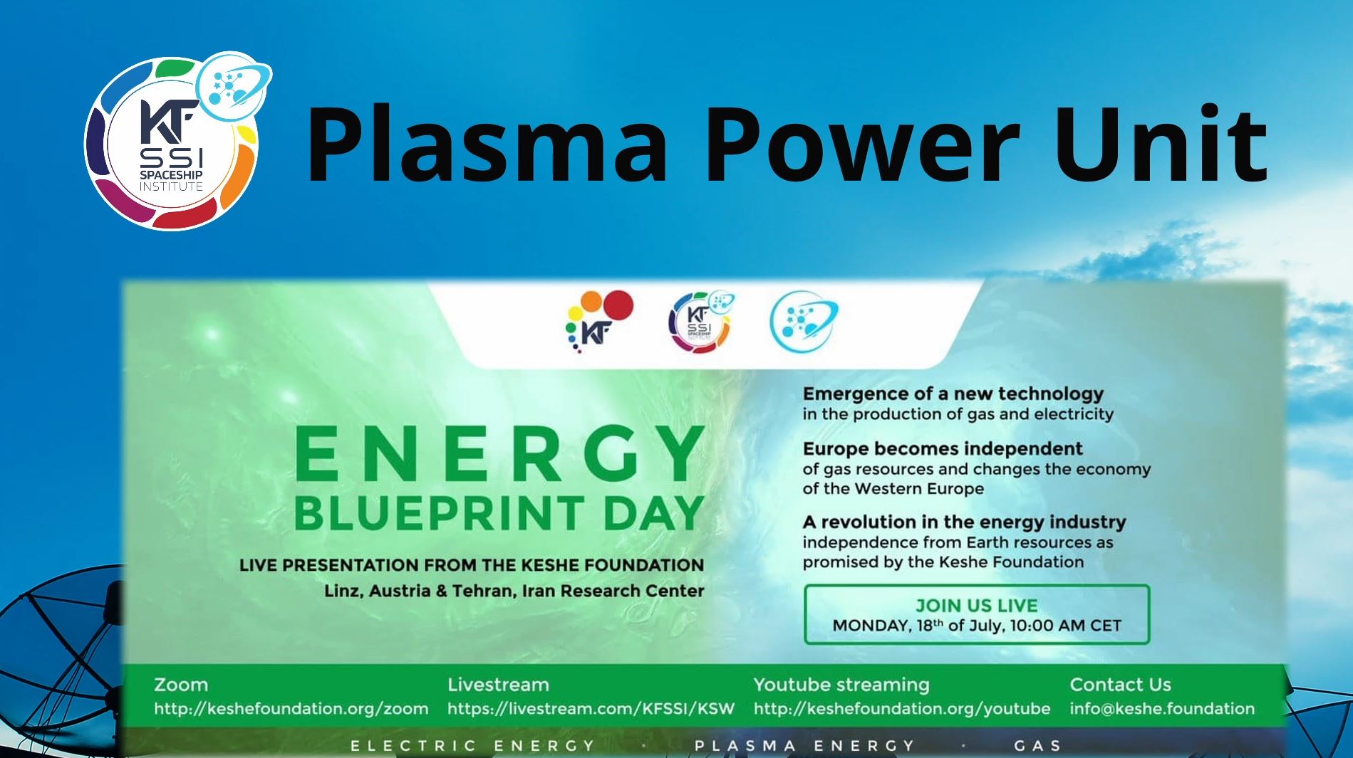 Power Unit, Gas Unit and Power Generator Prototype Released – Plasma In ...